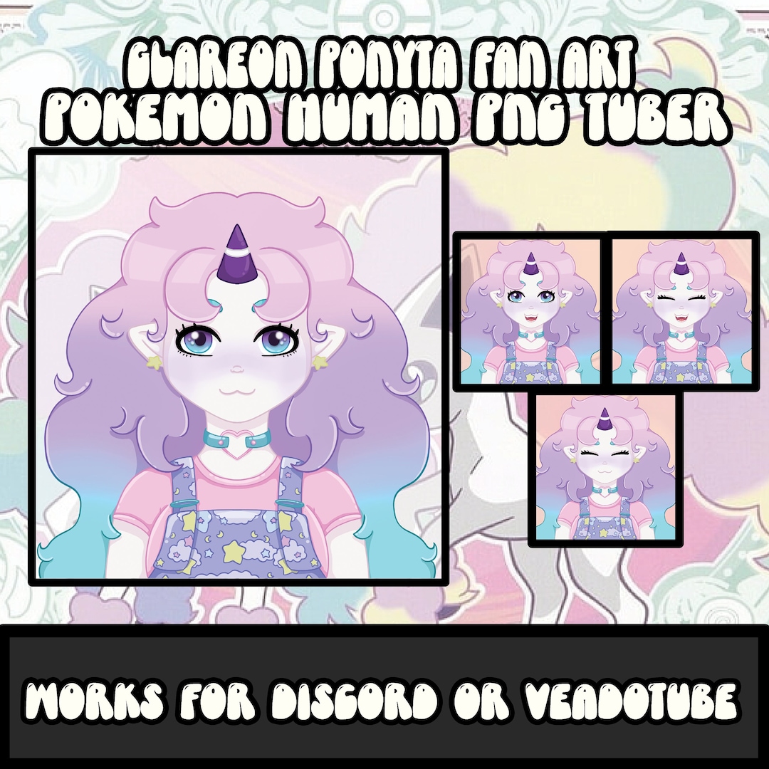 Glareon Ponyta | Human Pokemon | Fanart | Premade PNG Tuber | Veadotube ...