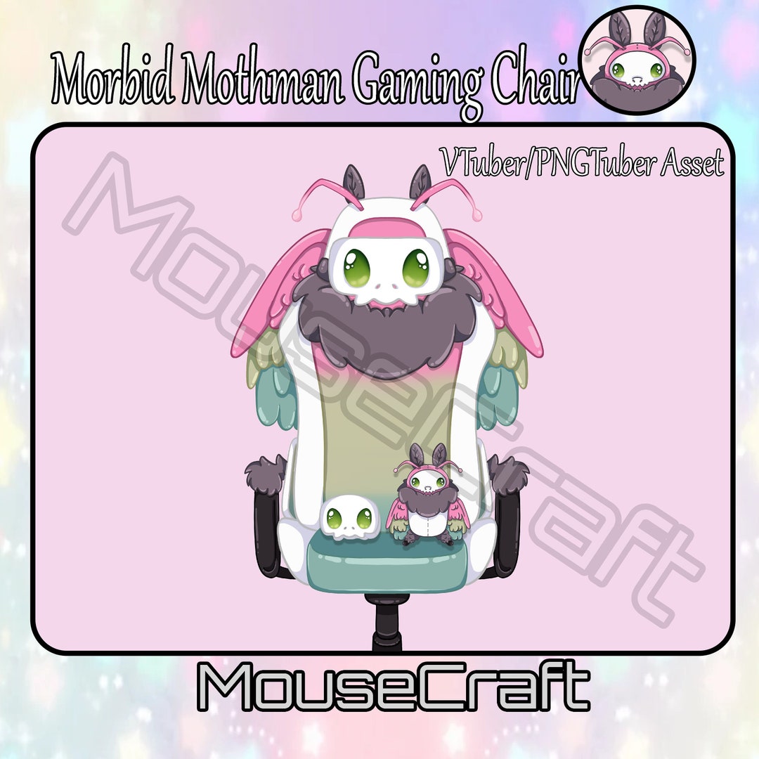 Morbid Moth Man Gaming Chair | Requested by Morbid Moth VTUBER | Vtuber ...