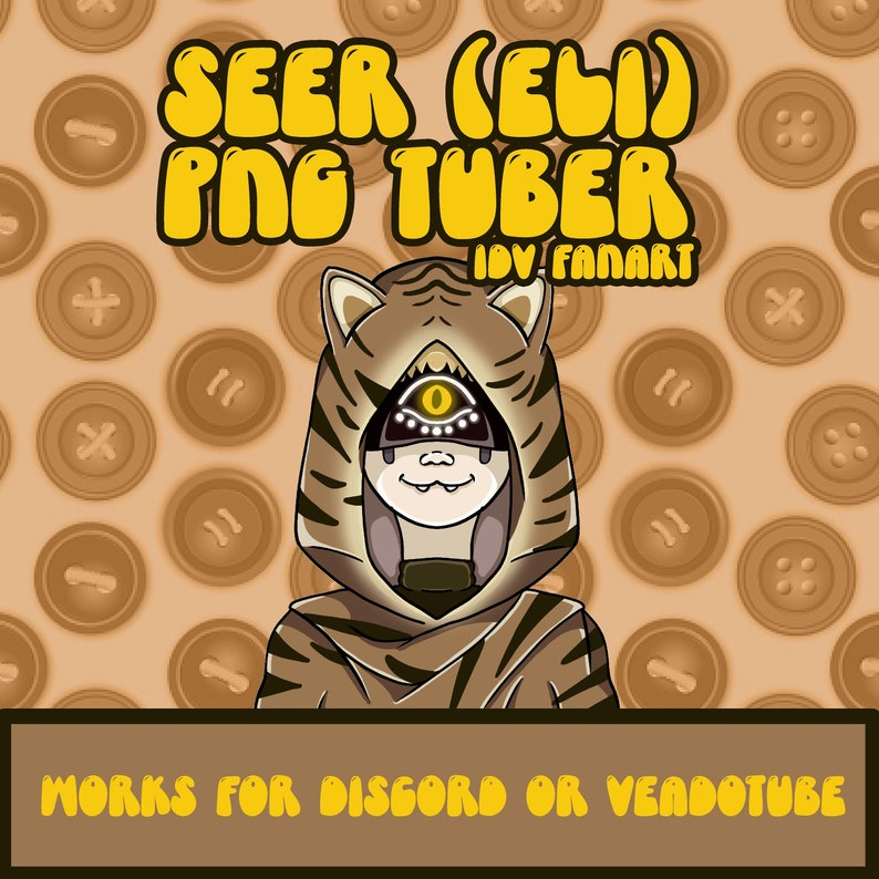 Eli the Seer Identity V IDV Fanart Premade PNG Tuber - Etsy Australia