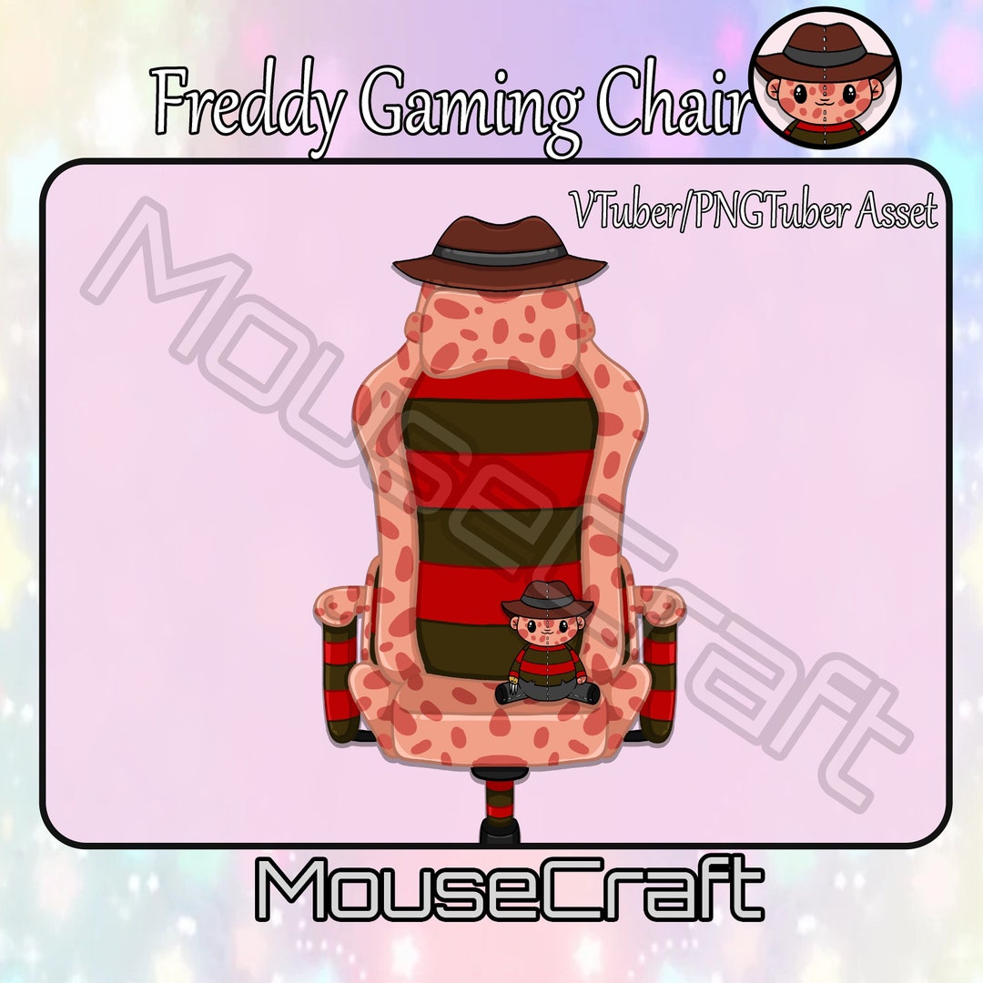 Freddy Gaming Chair | Horror Fan Art | Vtuber-pngtuber Assest | Twitch ...