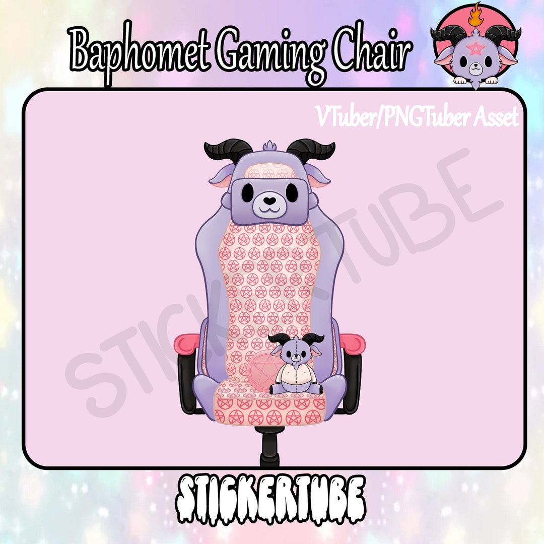 Baphomet/beelzebulb Gaming Chair | Vtuber-pngtuber Assest | Twitch ...