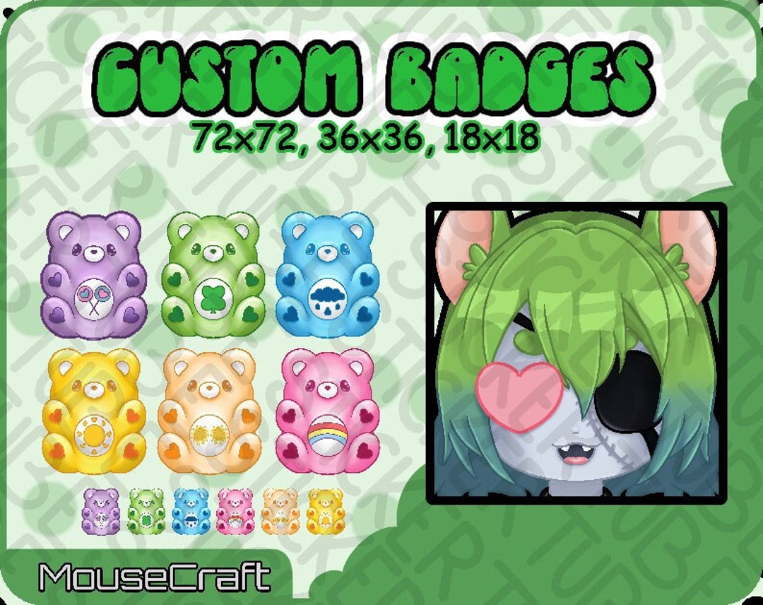 Custom Badges | 9 Badges | Twitch Sub Badge - Etsy