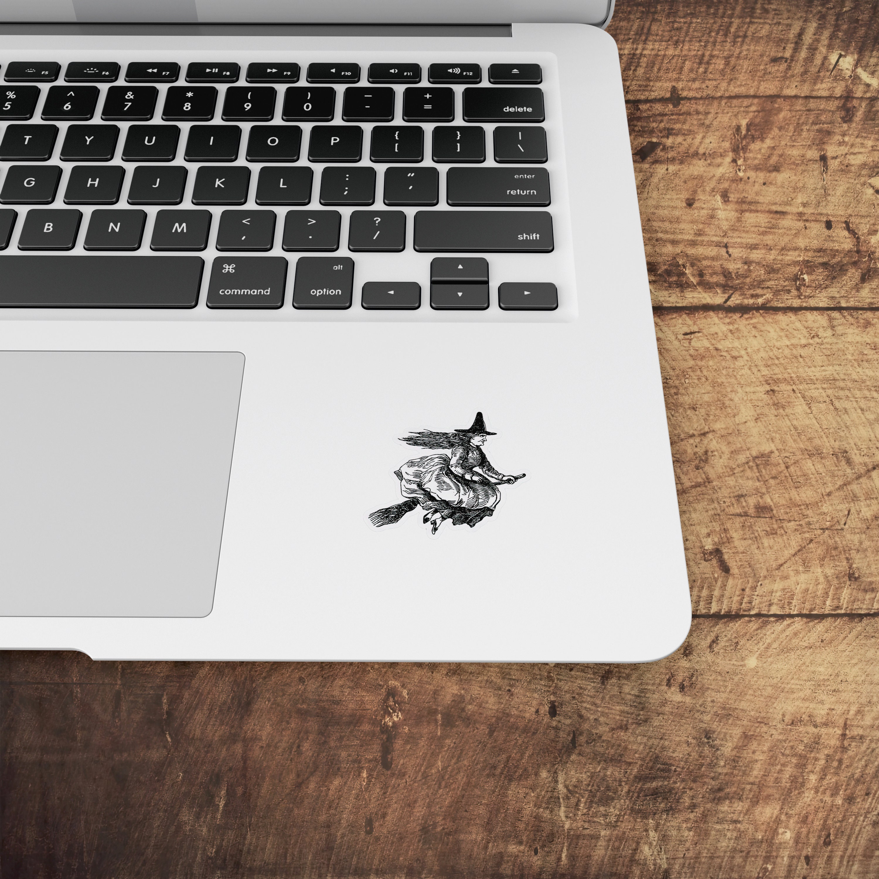 Vintage Witch Vinyl Sticker Halloween Sticker Hydro - Etsy