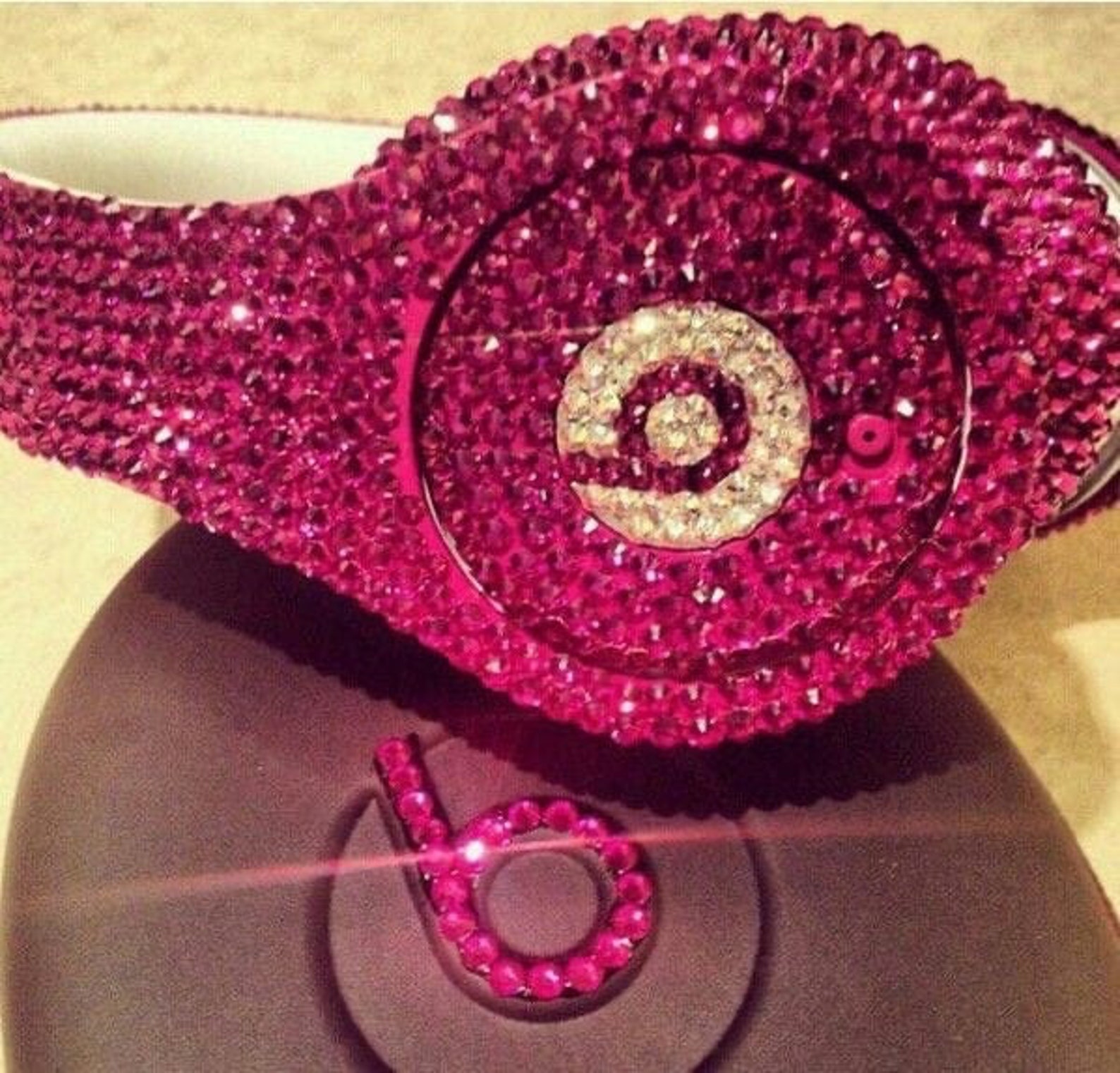 Custom Swarovski Crystal Beats by Dre Headphones | Bedazzled Solo Pro ...