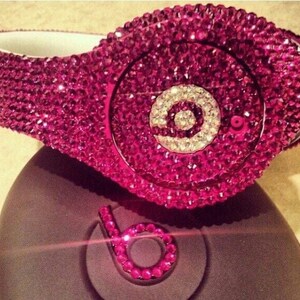 Crystal Beats by Dre Bedazzled Swarovski Wireless Headphones Solo Pro ...