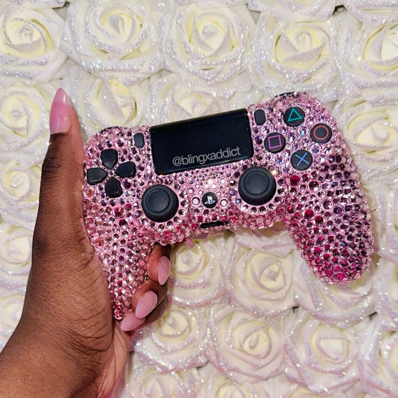 Bedazzled Crystal Custom Playstation 5 or 4 Wireless Bling Controller Etsy