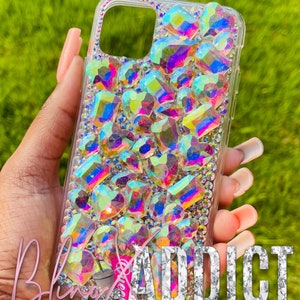 Diamonds Are Forever Custom Crystal 3D Gem Bling Phone Case - Etsy