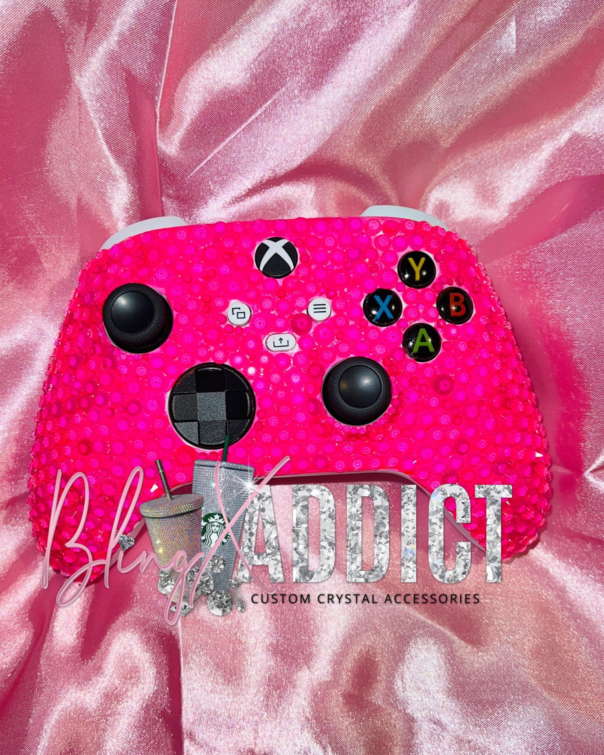 Pink Diamond Xbox Controller