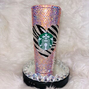 Power Puff Bae Crystal Bling Custom 24oz Starbucks Rhinestone Tumbler Cup - Etsy