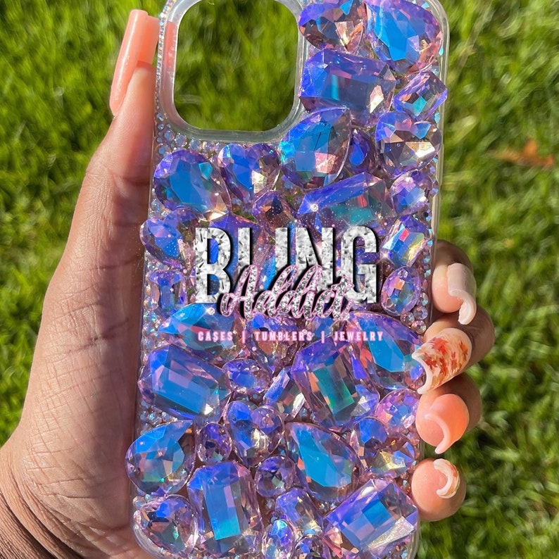 Diamonds Are Forever Custom Crystal 3D Gem Bling Phone Case - Etsy