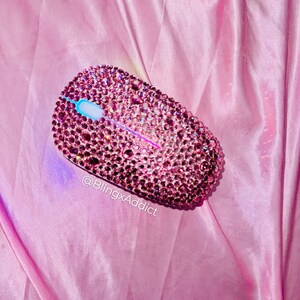 Swarovski Color Changing Wireless Mouse Portable Apple Mac Microsoft ...