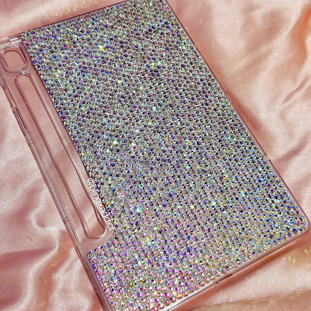 Custom Bedazzled Samsung Galaxy Tablet Crystal Bling Protective Case ...
