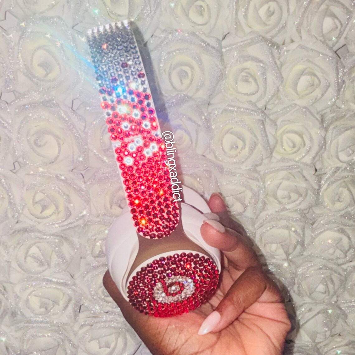Custom Swarovski Crystal Beats by Dre Headphones | Bedazzled Solo Pro ...