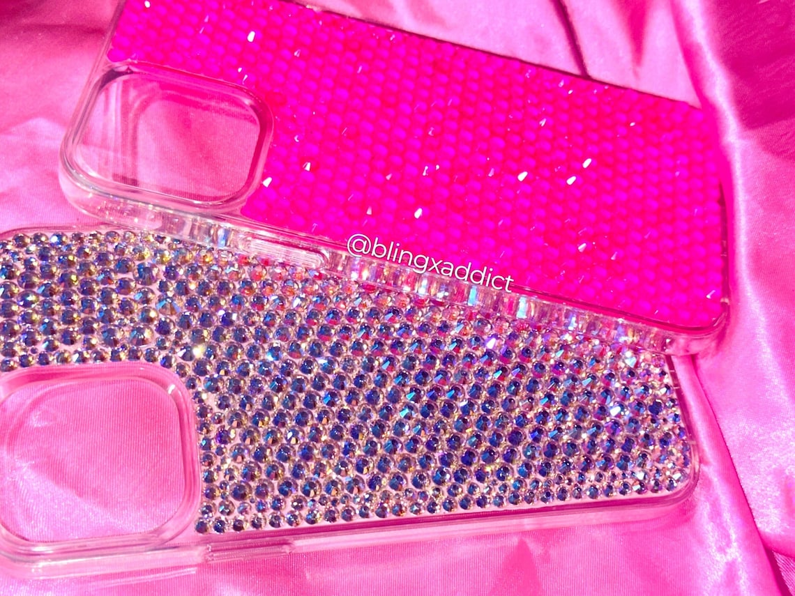 Custom Bedazzled Crystal Bling Phone Case for Iphone, Samsung Galaxy ...