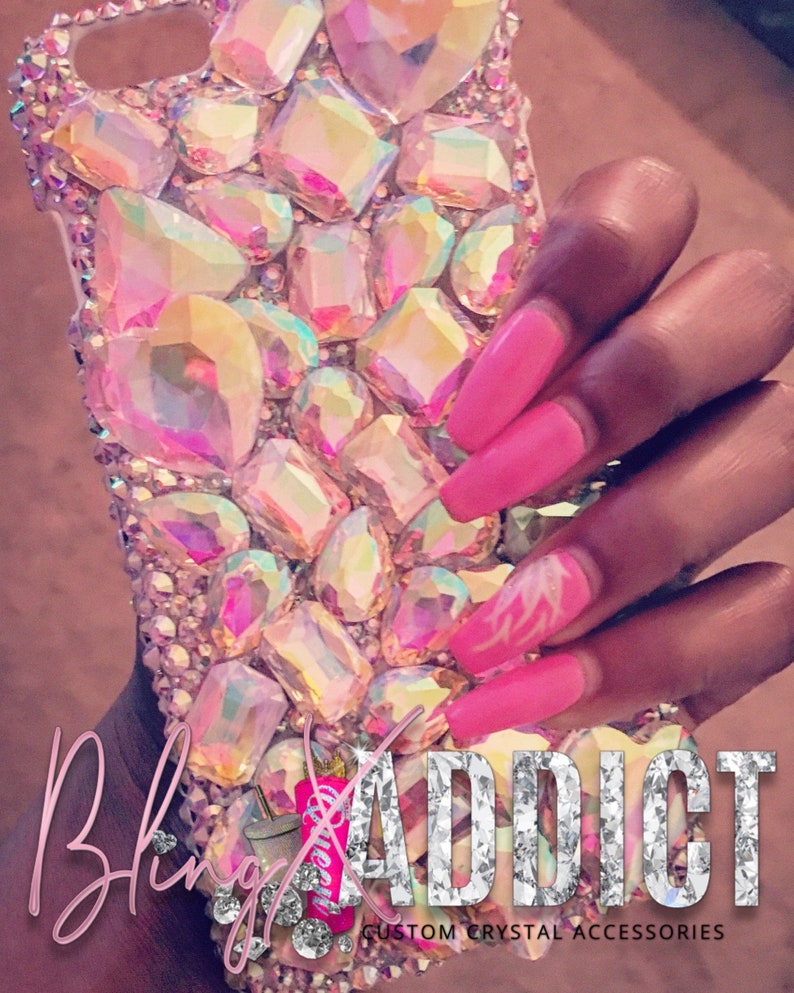 Diamonds Are Forever Custom Crystal 3D Gem Bling Phone Case - Etsy