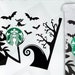 Halloween Bae Customized Spooky Snow Globe Starbucks Tumbler Cup - Etsy