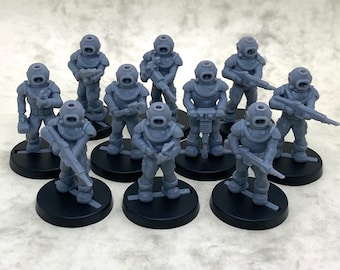 Human Miner Dnd Hero/npc 28mm Miniatures for Tabletop - Etsy