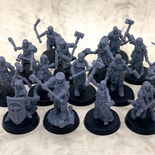 Sisters of Battle Miniatures - Etsy