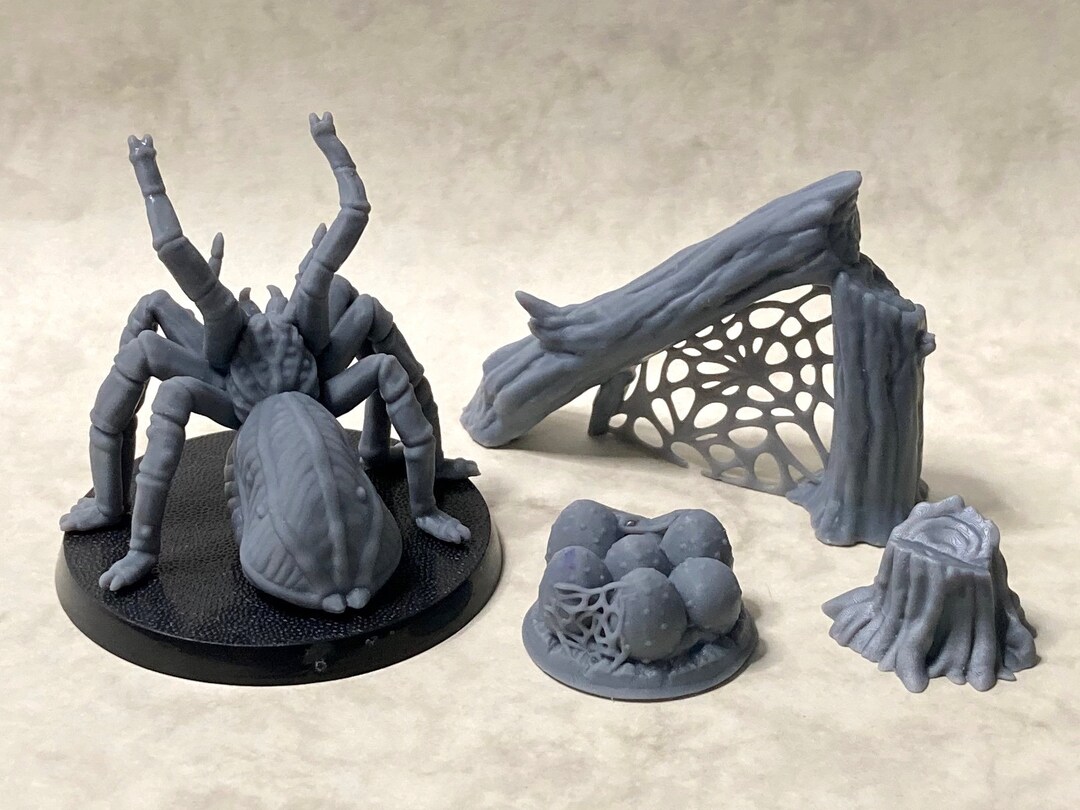 Giant Spider Lair 28mm Miniatures - Etsy