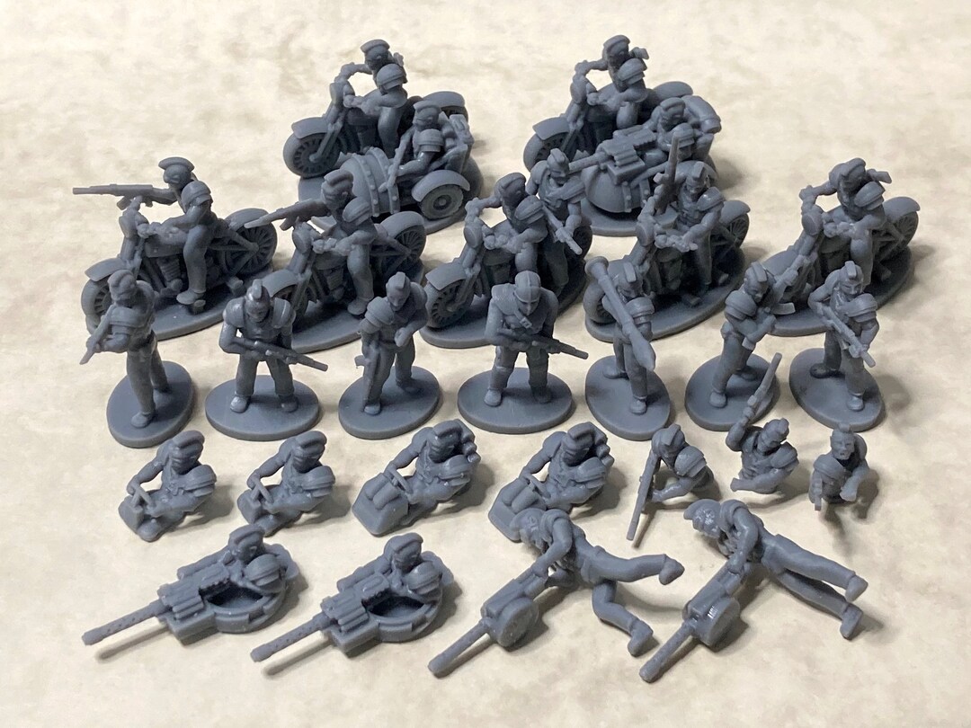Punks for Gaslands, Dark Future, Car Wars | 20mm Miniatures - Etsy