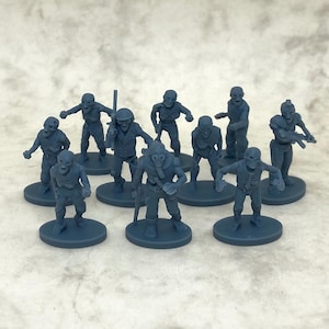 Zombies for Gaslands, Dark Future, Car Wars | 20mm Miniatures - Etsy