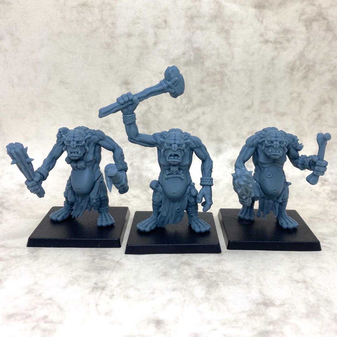 Trolls | 28mm Miniatures - Etsy