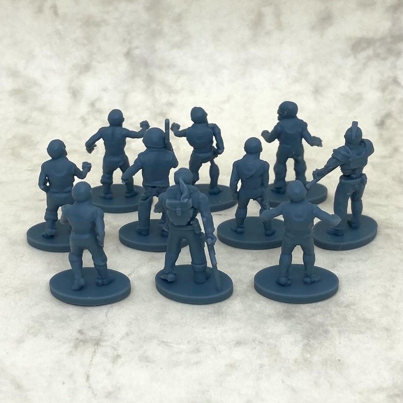 Zombies for Gaslands, Dark Future, Car Wars | 20mm Miniatures - Etsy