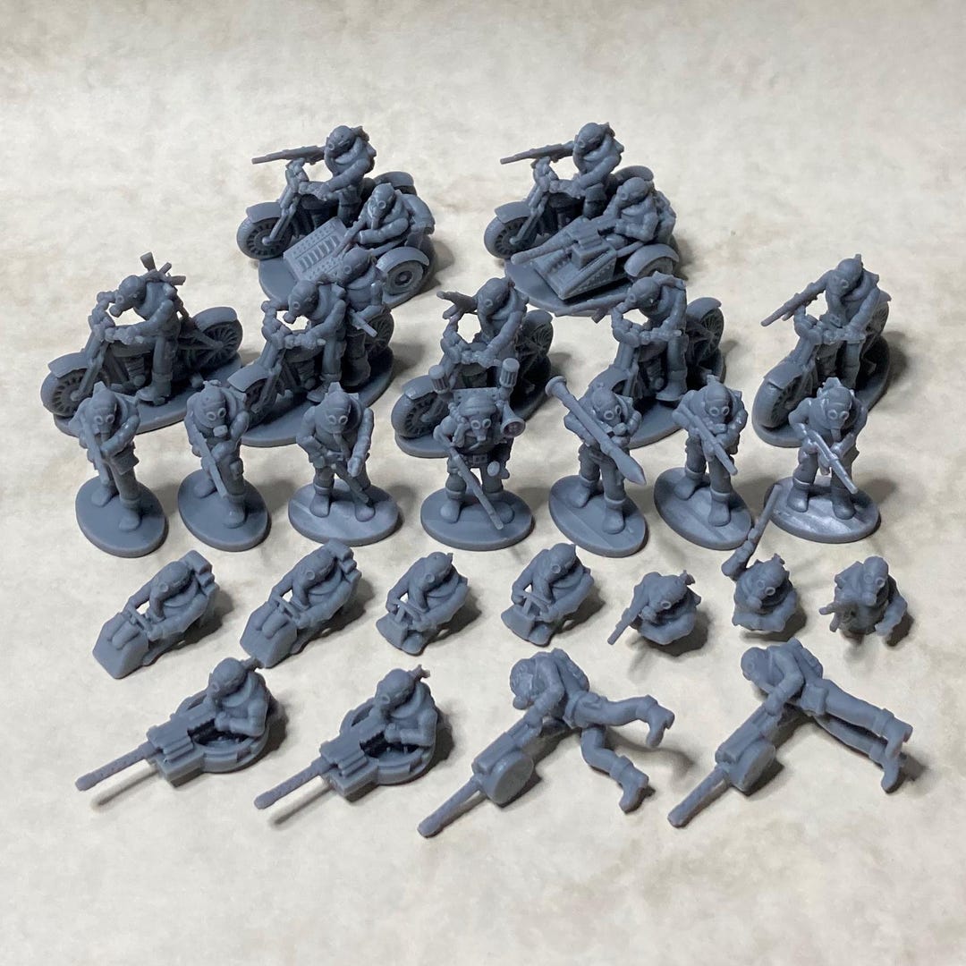 Cultists for Gaslands, Dark Future, Car Wars | 20mm Miniatures - Etsy
