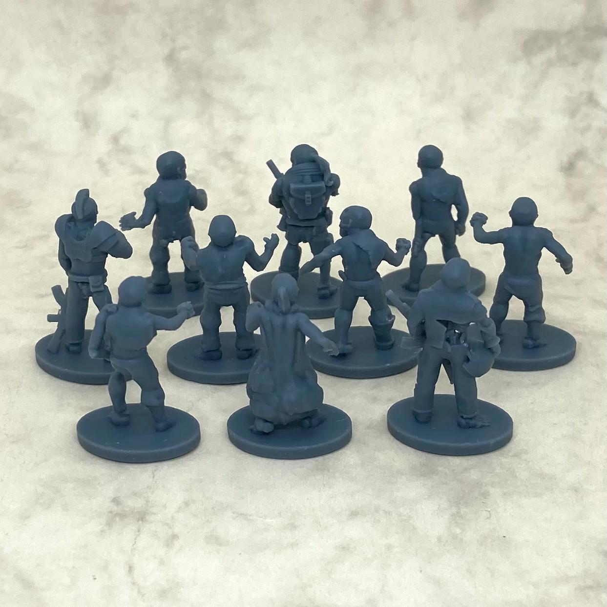 Zombies for Gaslands, Dark Future, Car Wars | 20mm Miniatures - Etsy