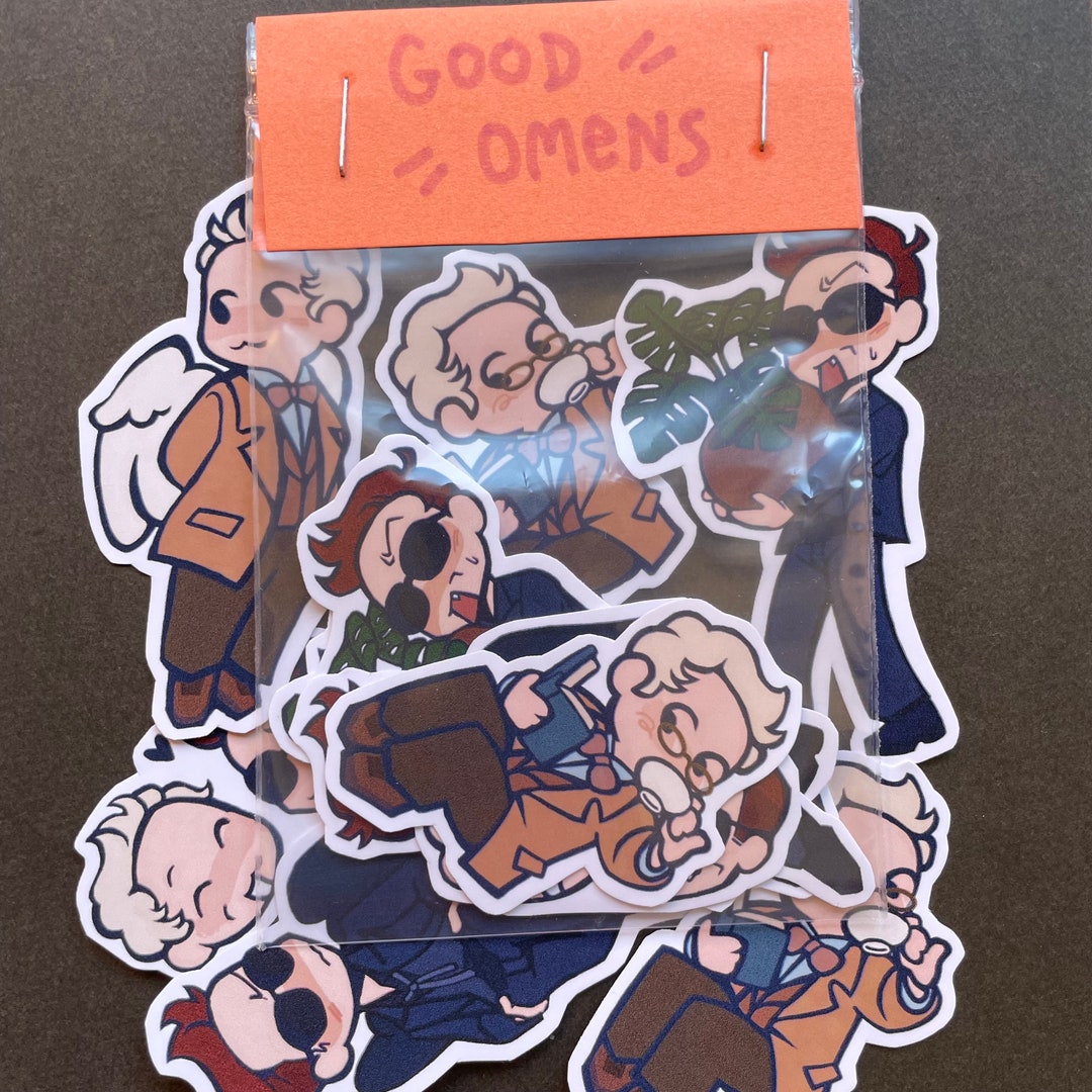 Good Omens - Vinyl Sticker Pack of 5 - Etsy