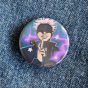 Jujutsu Kaisen Button Set of 4 - Etsy