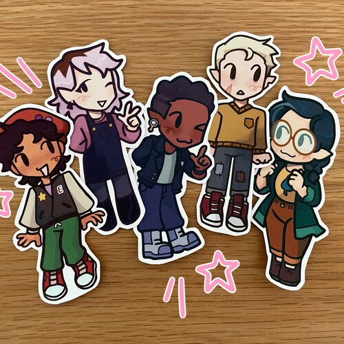 Amity Blight Vinyl Sticker the Owl House Season 3 Thanks - Etsy