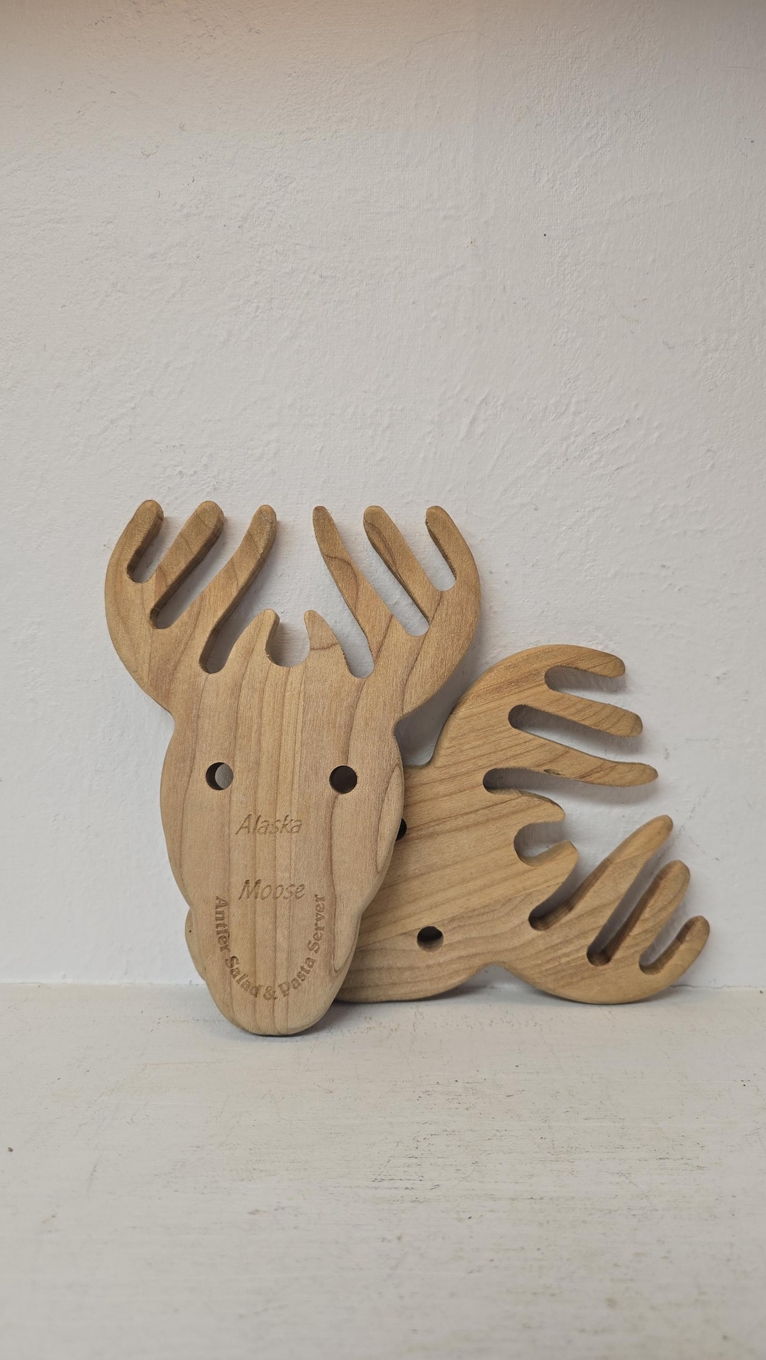 Juego de utensilios de cocina de madera con forma de cuerno para ...