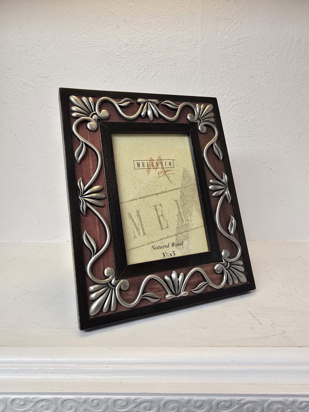 Vintage Mellanco Vogue Picture Frame, 3.5x5 Photo Frame, Wood Frame ...