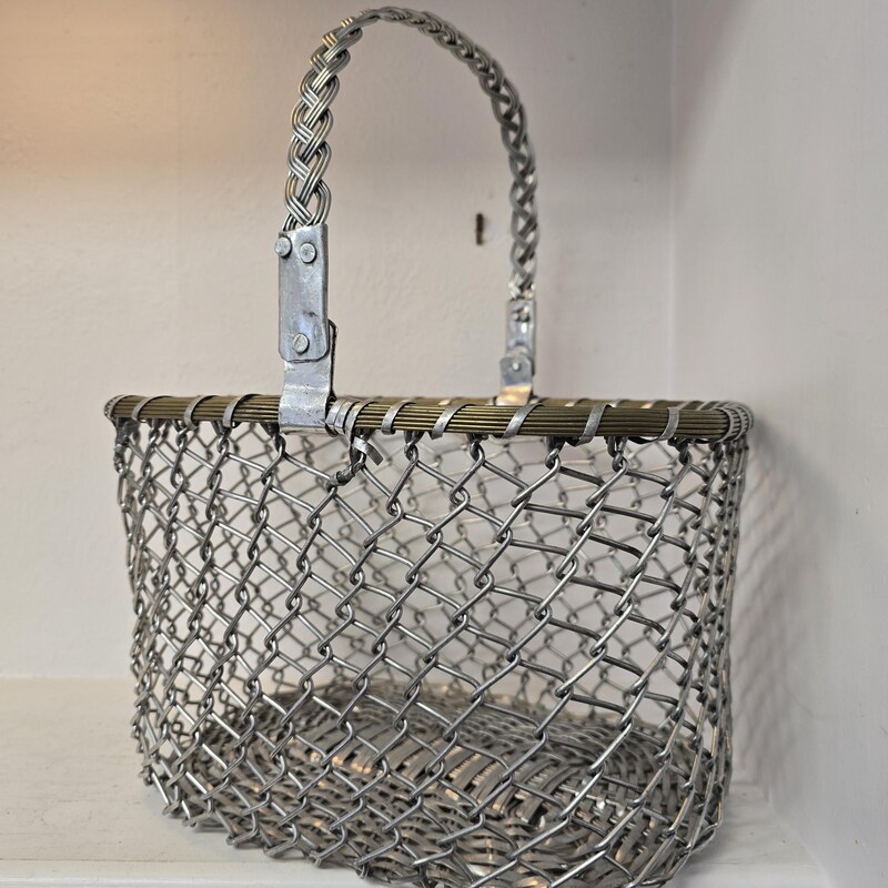 Rustic Wire Basket - Etsy