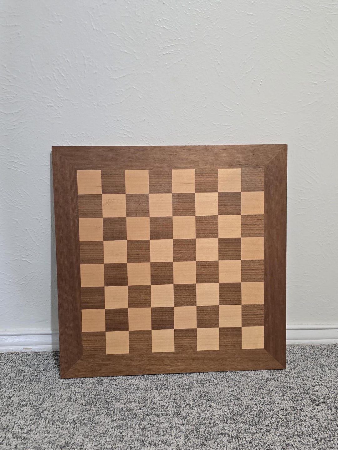 Handcrafted Wooden Chess Board – 20x20 Inch, 3/4" Thick – Maple ...