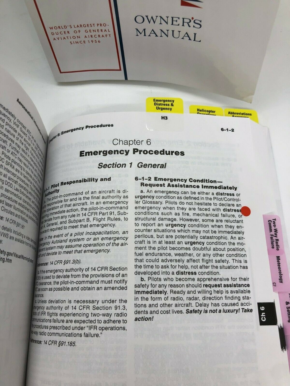 2 in 1:2024 Pre-tabbed ASA FAR AIM Book & Poh Plastic Tabs ...