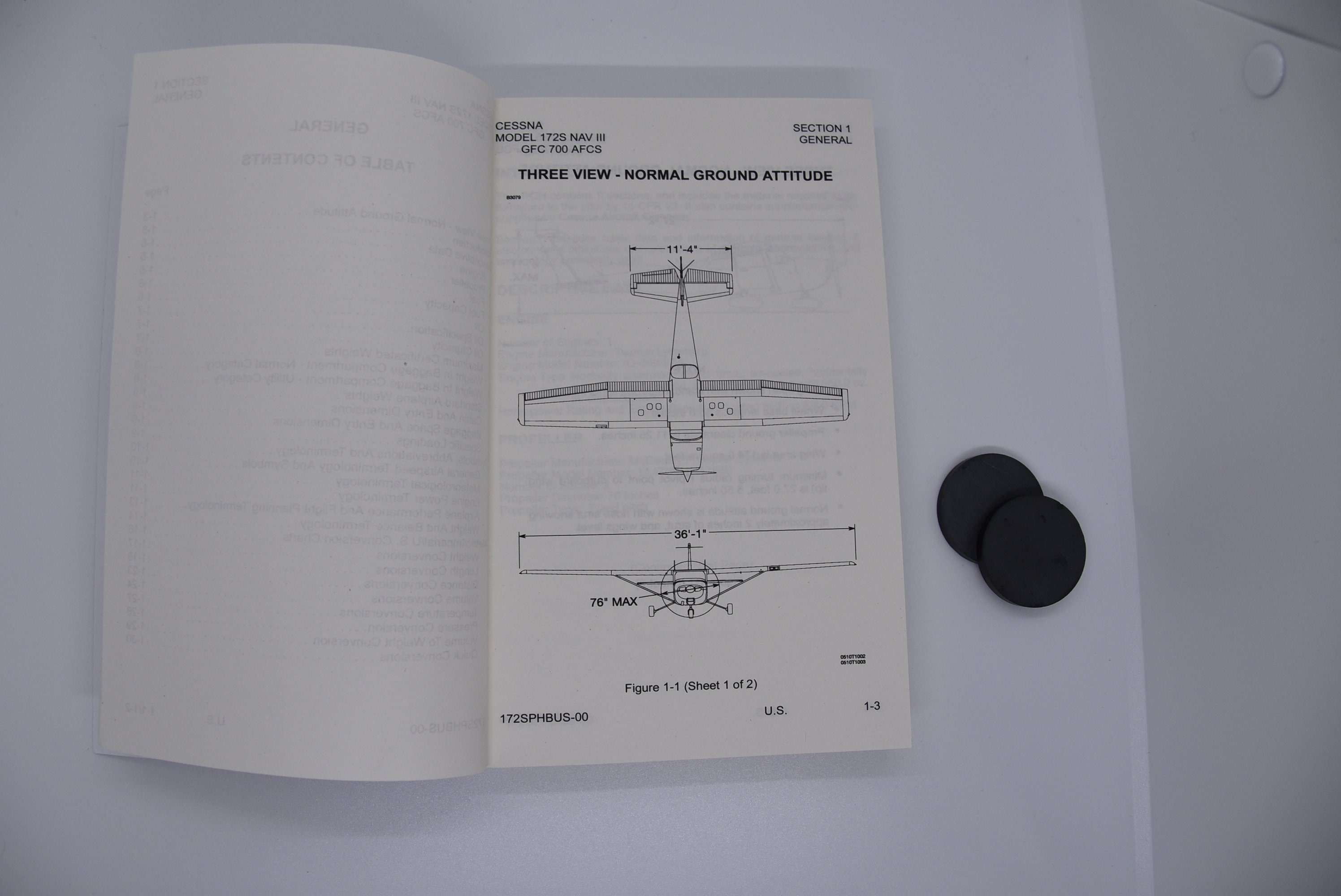 Cessna 172S G1000 Pilot Operating Handbook (total 308 Pages) - Etsy