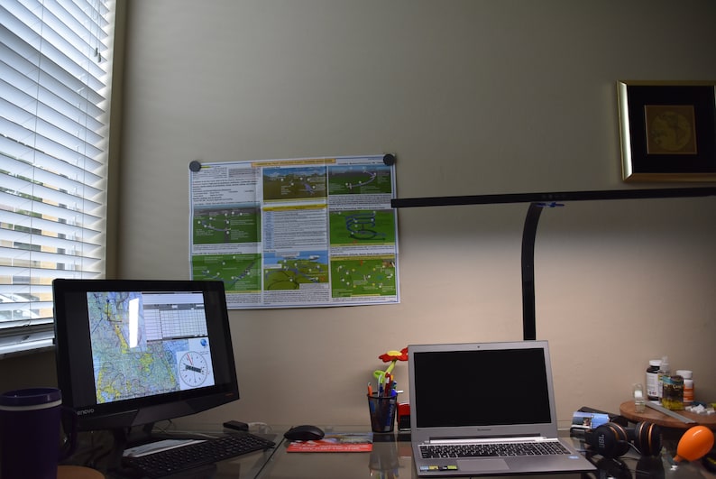 Commercial Pilot Visualized Flight Training Maneuvers. (poster, Size 27 ...