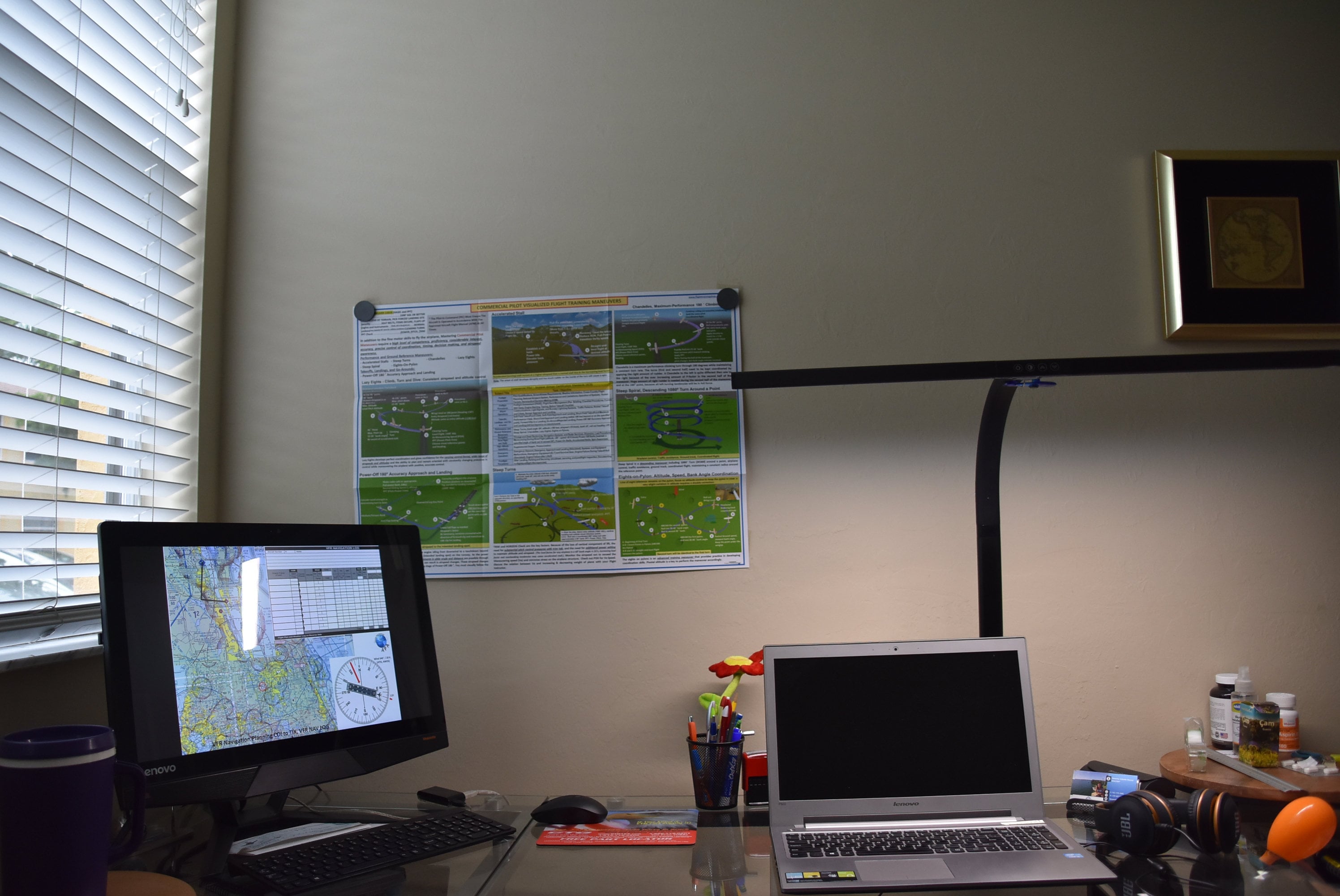 Commercial Pilot Visualized Flight Training Maneuvers. (poster, Size 27 ...