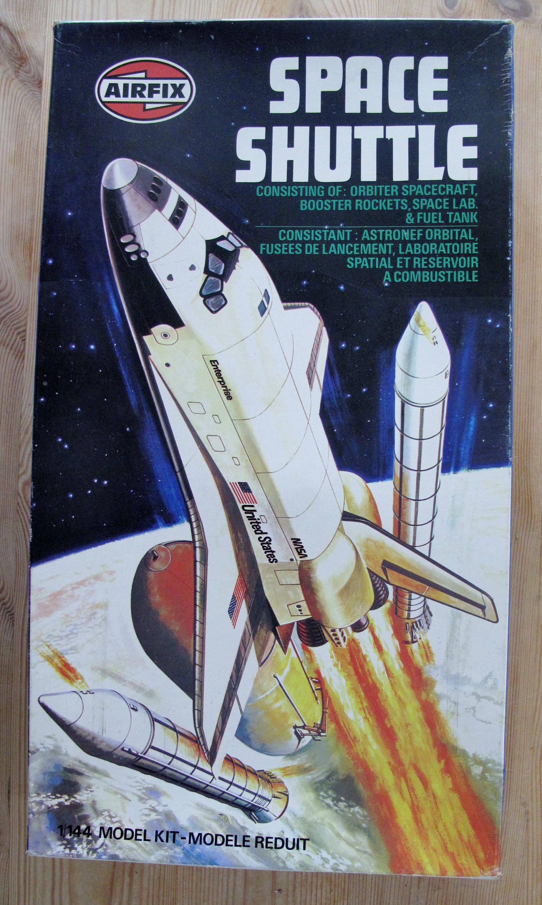 Airfix Space Shuttle In Scale 1 144