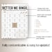 Goal Setting Bingo, Customize, New Years Resolution, Goal Setting, Fun ...