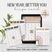 Goal Setting Bingo, Customize, New Years Resolution, Goal Setting, Fun ...