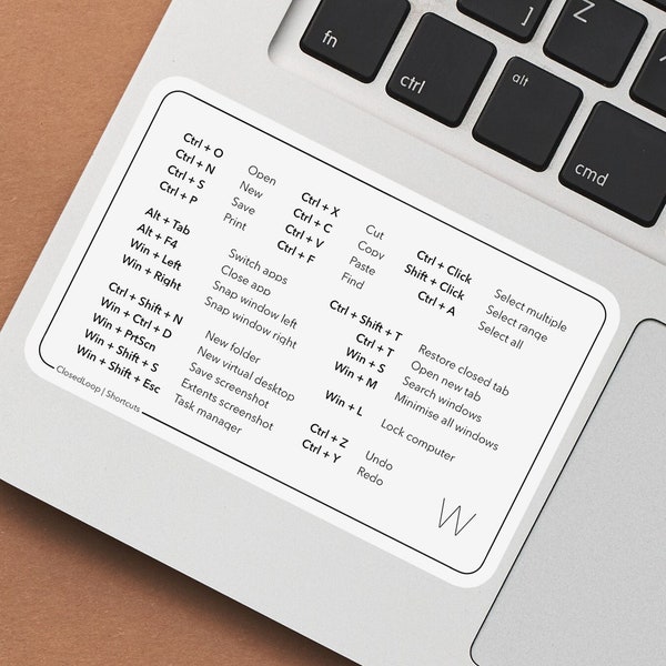 Windows of Shortcut Sticker - Etsy UK