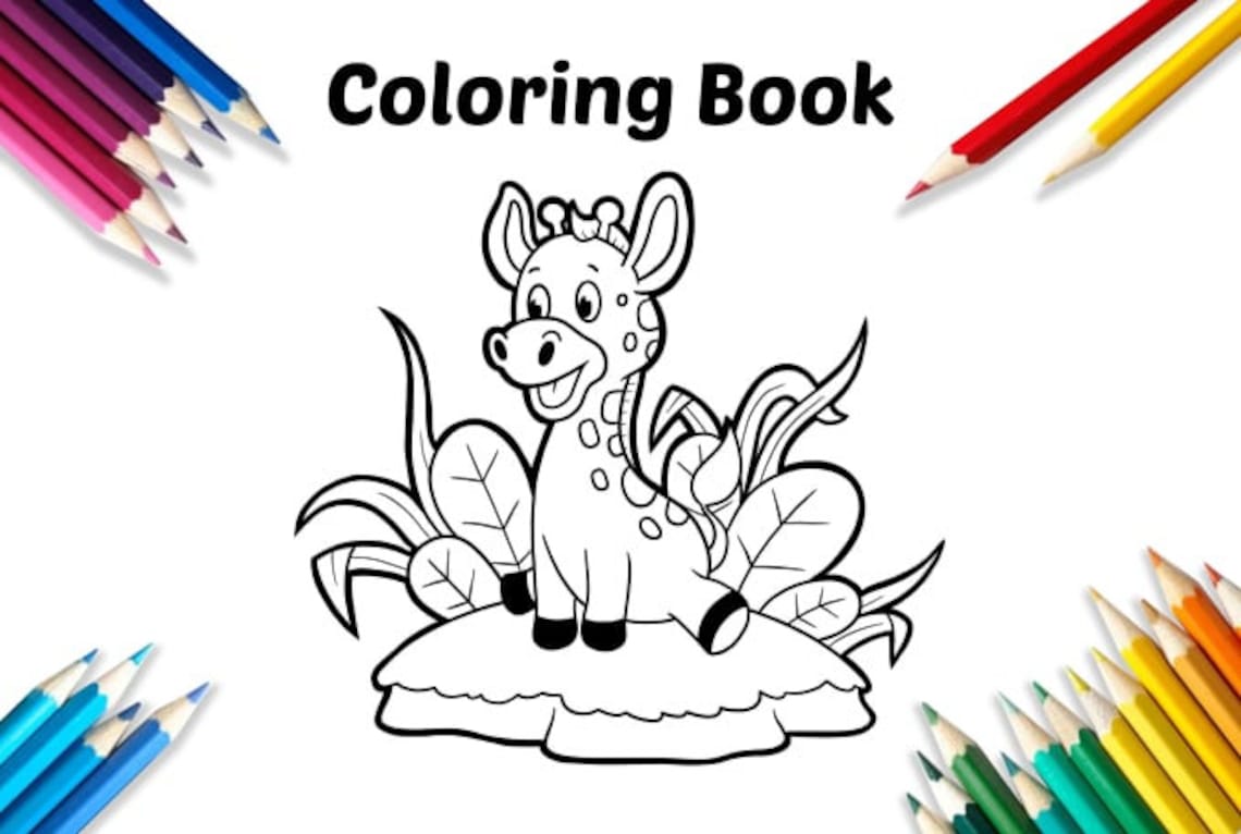 3000+ Pages of Kids Coloring Book - Etsy