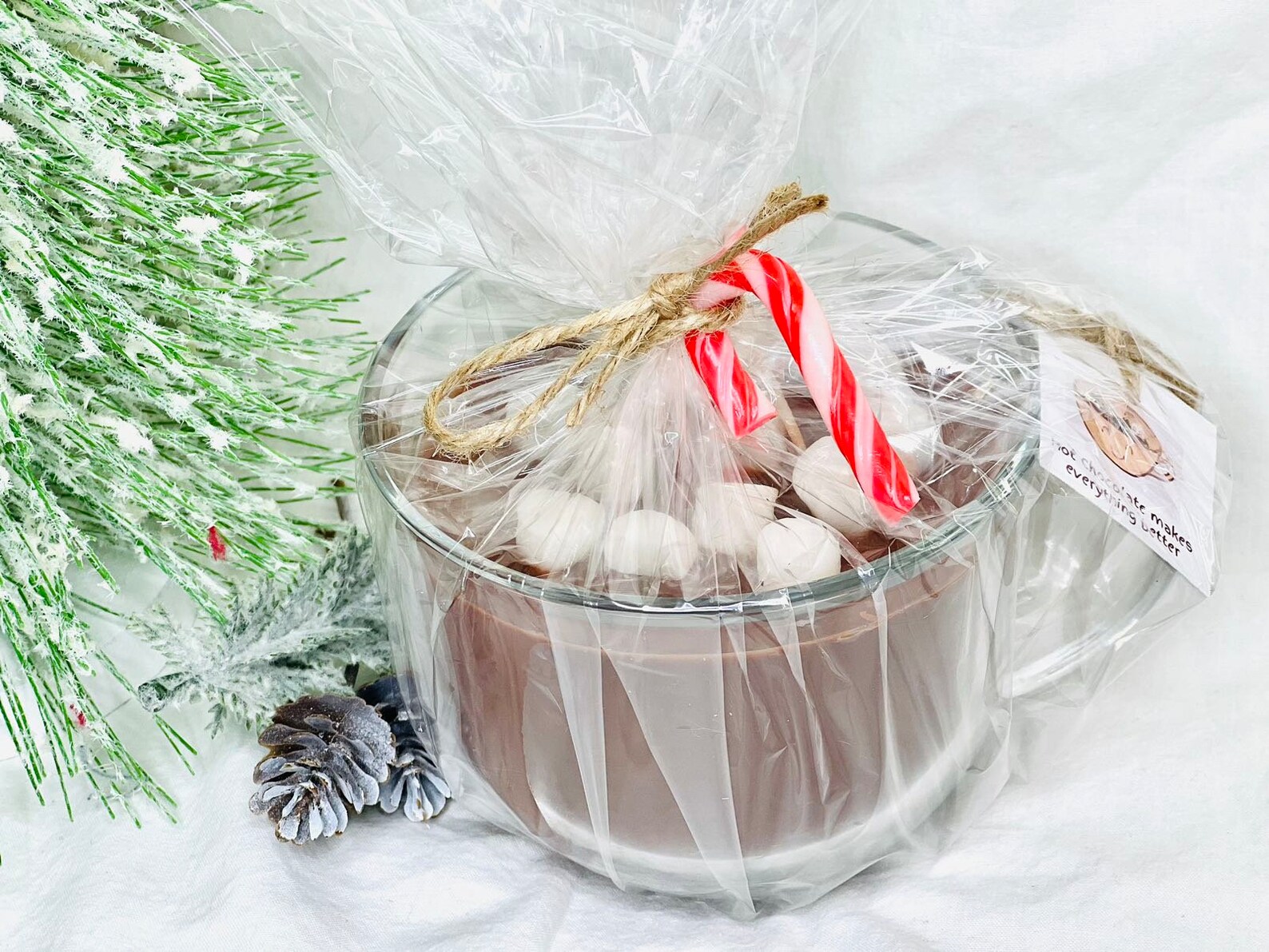 Milk and Cookies Candle | Peppermint Hot Chocolate Candles | Sweet ...