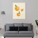Orange Watercolor Wall Art , Wall Art, Instant Download, Living Room ...