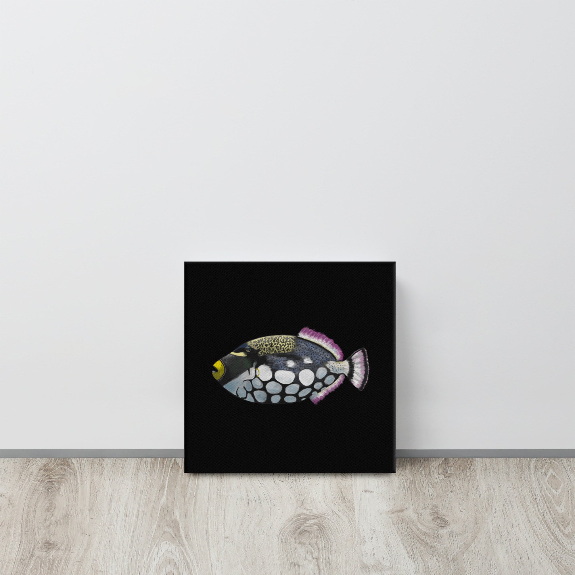 Clown Triggerfish Painting, Clown Triggerfish Wall Art, Clown ...