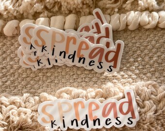 Kindness Sticker | Etsy