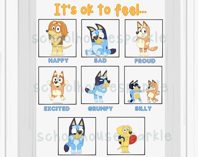 Inside Out Feelings Chart Digital Download | Emotional Awareness Printable - Etsy Canada